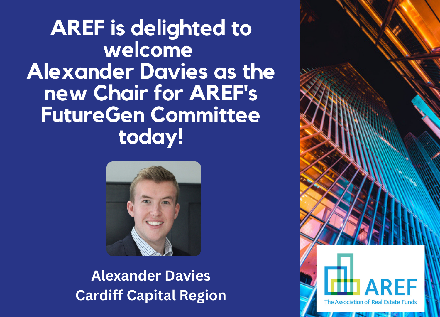 New Chair for AREF's FutureGen Committee